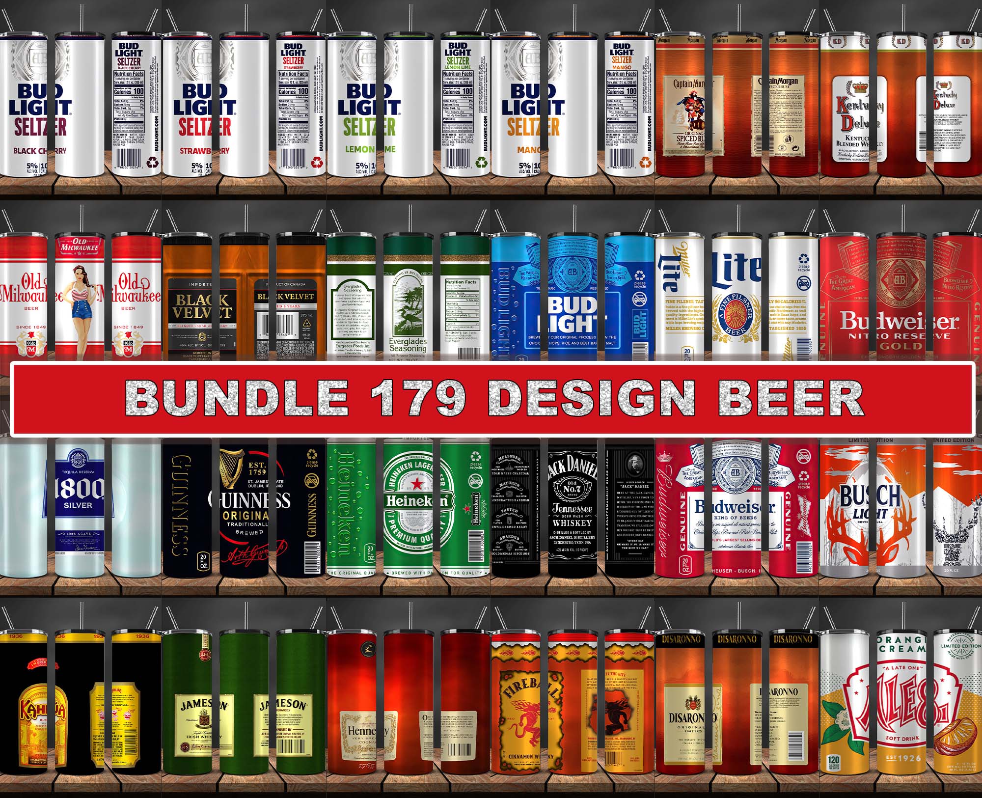 Bundle 179 Designs BeerTumbler Wrap , Beer Digital Wrap Desi - Inspire ...