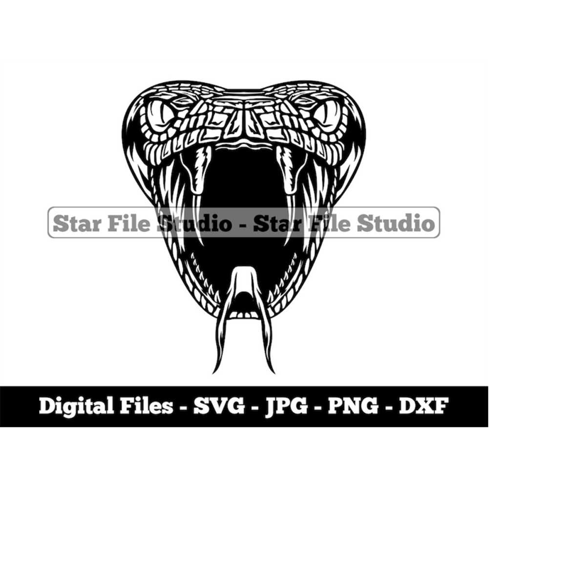 Snake 5 Svg, Snake Svg, Snake Head Svg, Snake Mascot Svg, Sn - Inspire ...