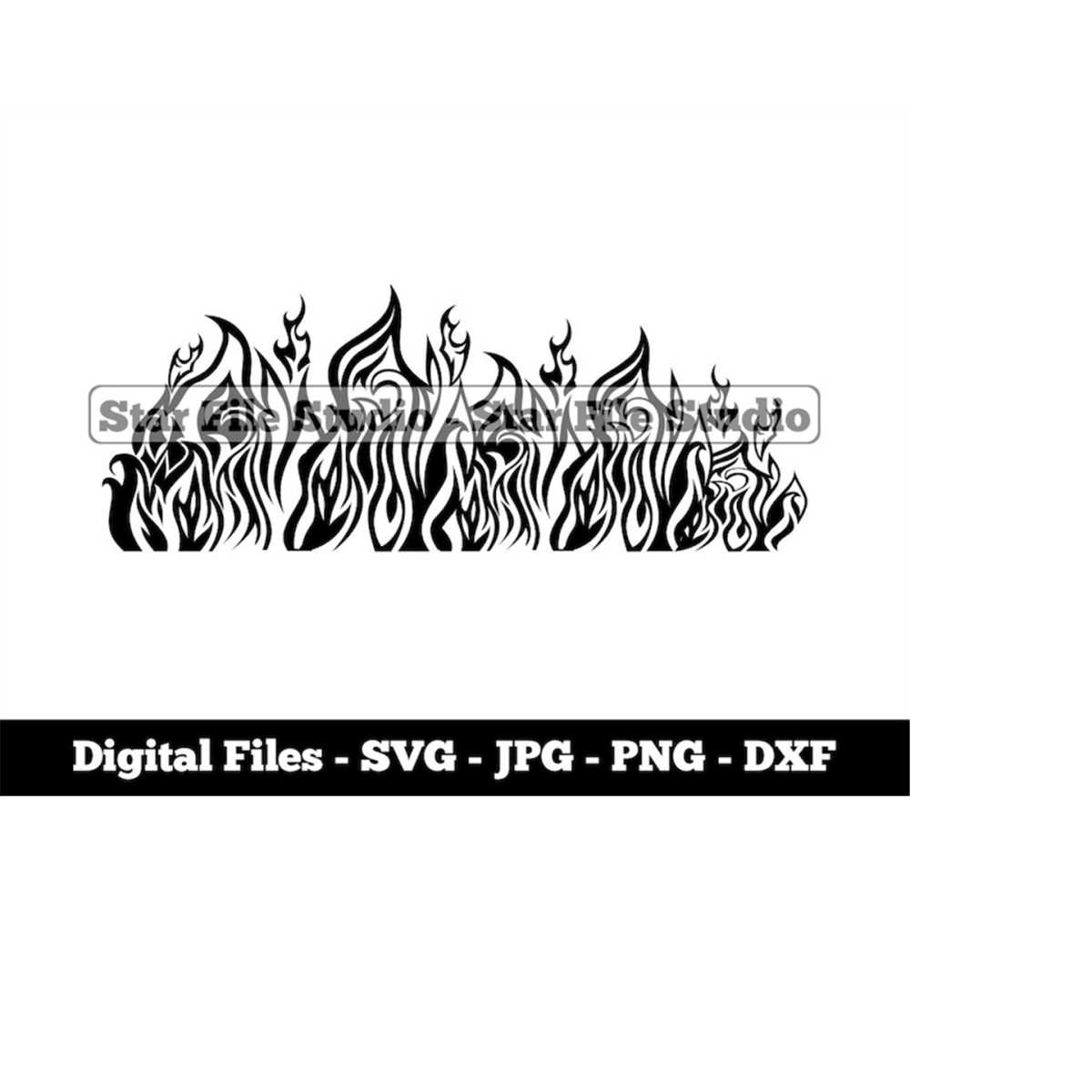 Flame 3 Svg, Fire Svg, Burning Svg, Flaming Svg, Flame Files - Inspire ...