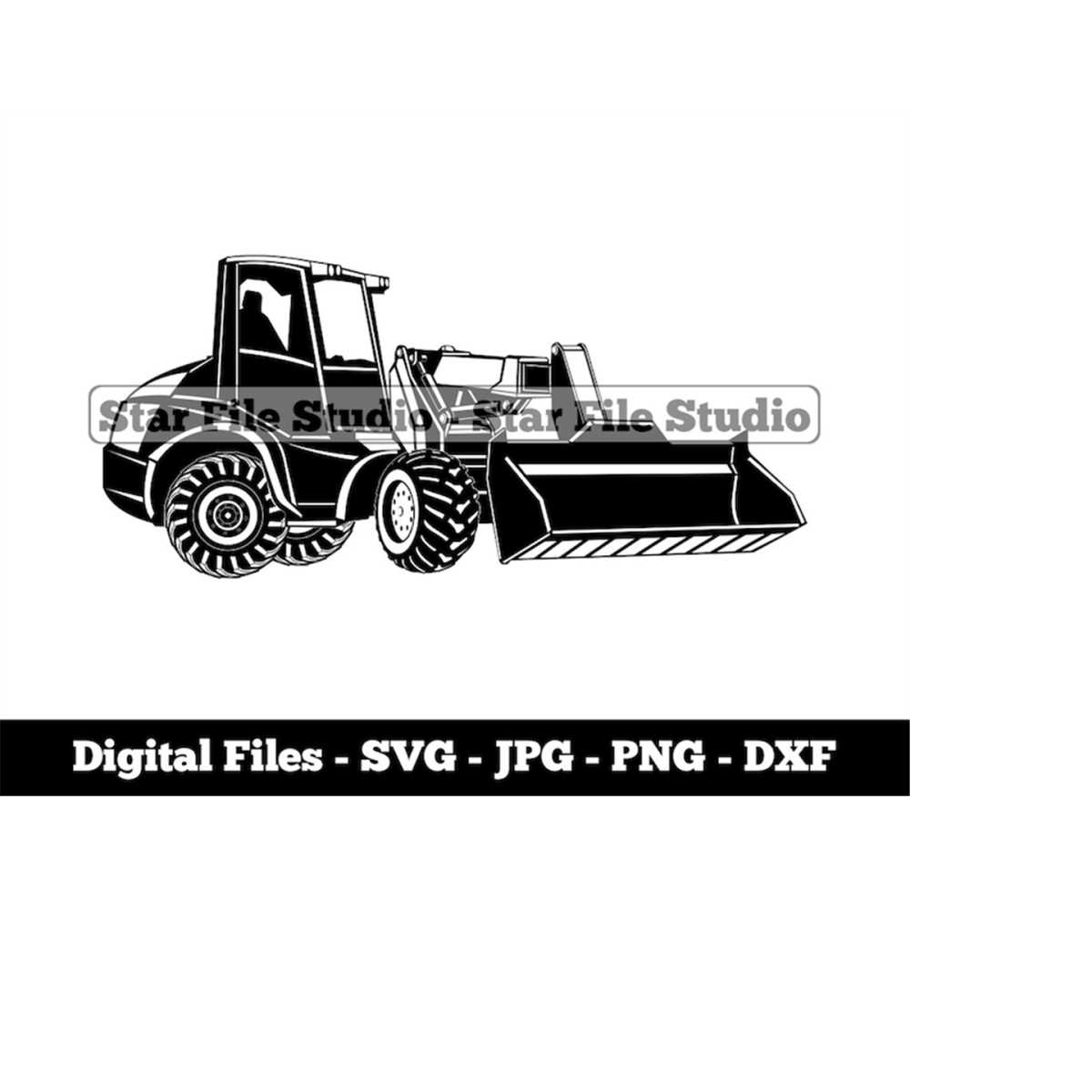 Telescopic Wheel Loader Svg, Loader Svg, Heavy Equipment Svg - Inspire ...