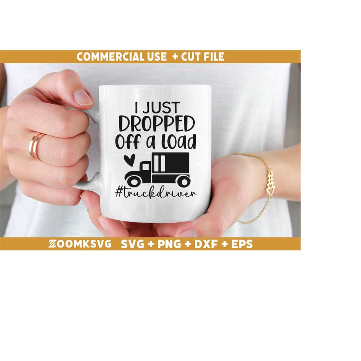 I just dropped off a load Svg, Trucker Svg, Truck Svg, Truck | Inspire ...