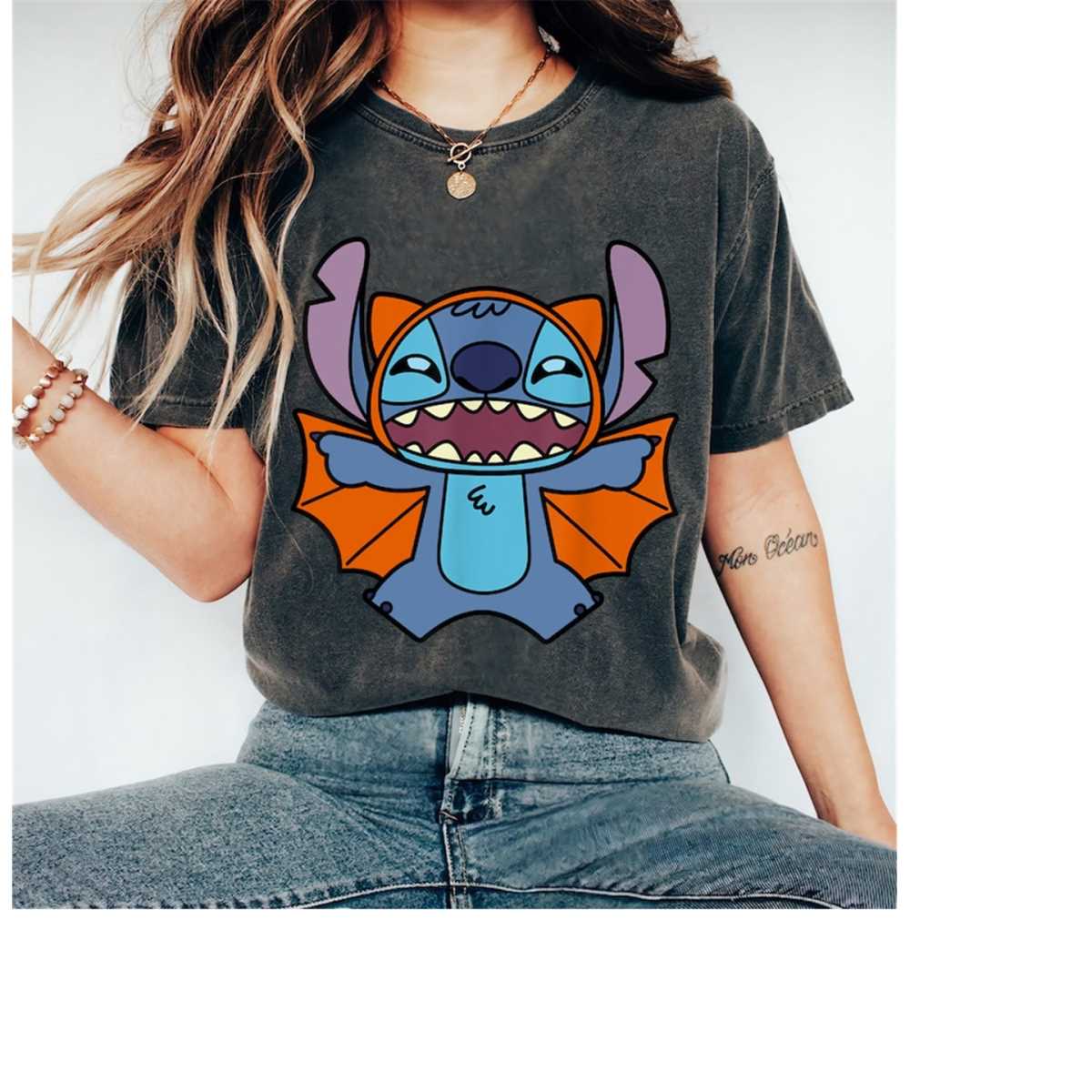Disney Stitch Vampire Halloween Shirt, Lilo and Stitch Hallo | Inspire ...