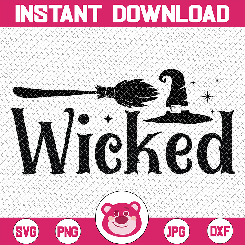 Wicked Svg, Halloween Svg Files, Witch SVG, Baby Onesie Svg, | Inspire ...