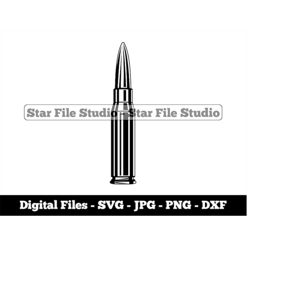 Bullet 2 Svg, Bullet Svg, Ammo Svg, Amunition Svg, Bullet Pn | Inspire ...
