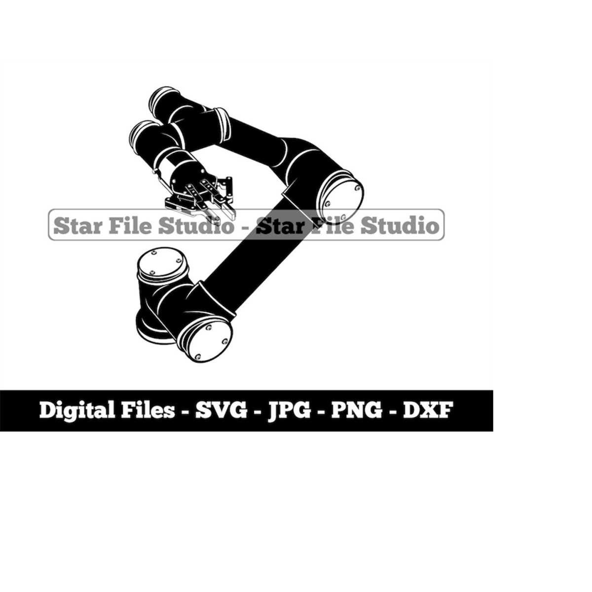 Robotic Arm Svg, Robotic Arm Png, Robotic Arm Jpg, Robot Svg - Inspire ...