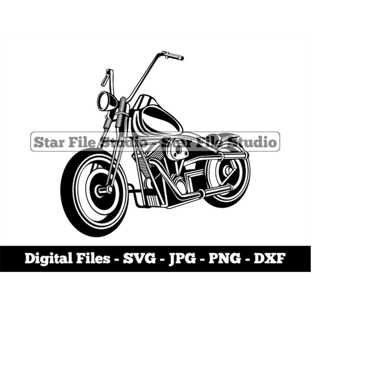 Chopper 5 Svg, Motorcycle Svg, Motorbike Svg, Chopper Png, C - Inspire ...