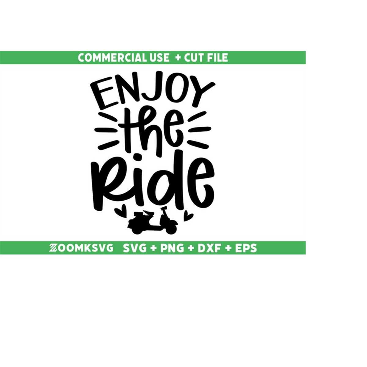 Enjoy the ride Svg, Scooter Svg, Scooter Png, Funny Scooter | Inspire ...