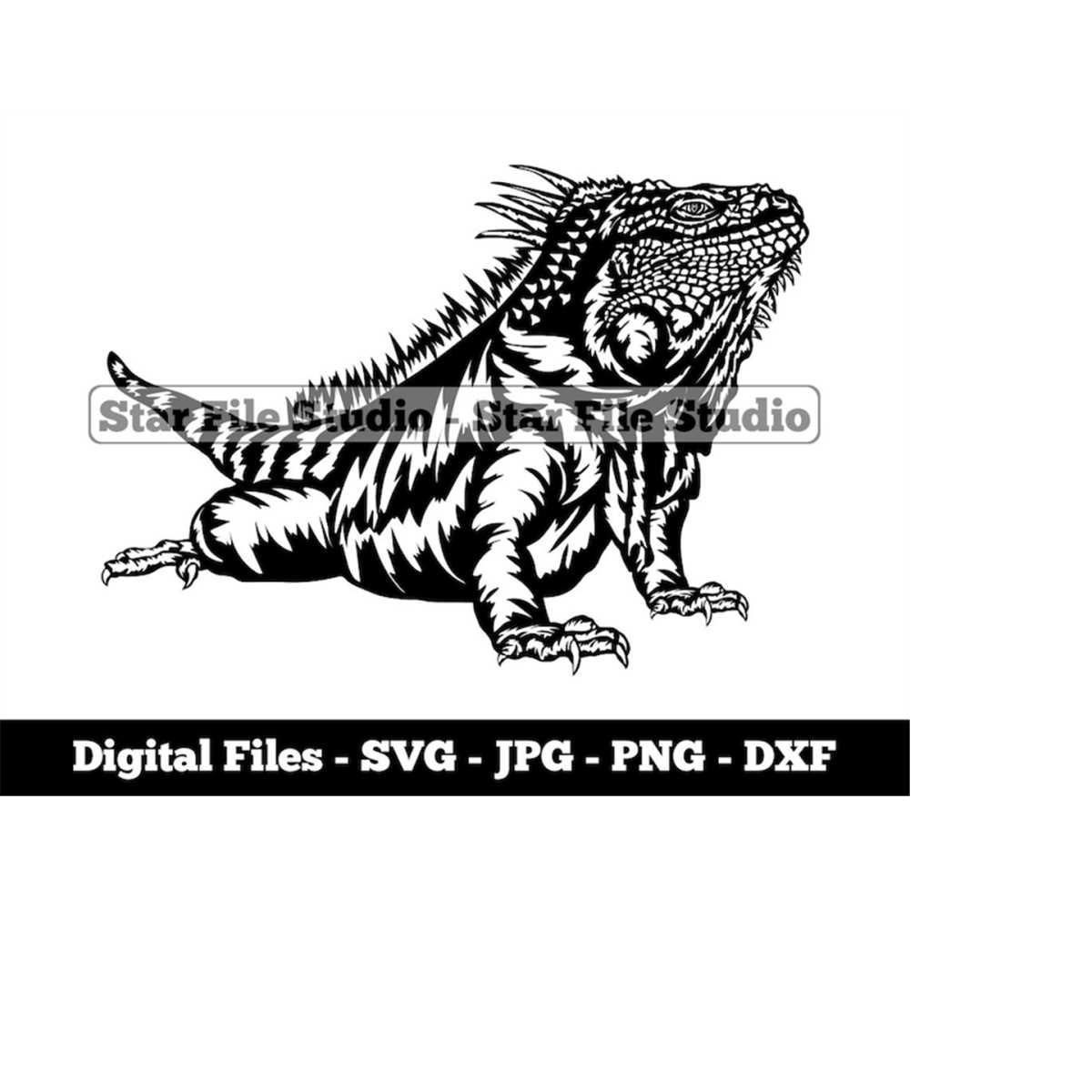 Iguana Svg, Lizard Svg, Reptile Svg, Iguana Png, Iguana Jpg, - Inspire ...