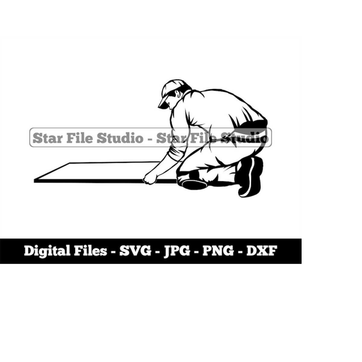 Tile Setter 2 Svg, Construction Svg, Contactor Svg, Tile Set - Inspire ...