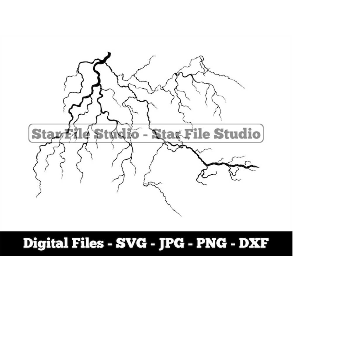 Lightning 3 Svg, Thunder Svg, Electricity Svg, Lightning Png - Inspire ...