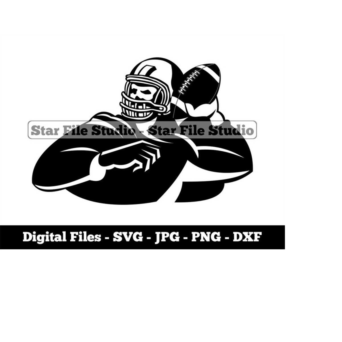 Football Logo Svg, Football Svg, Quarterback Svg, Football P | Inspire ...