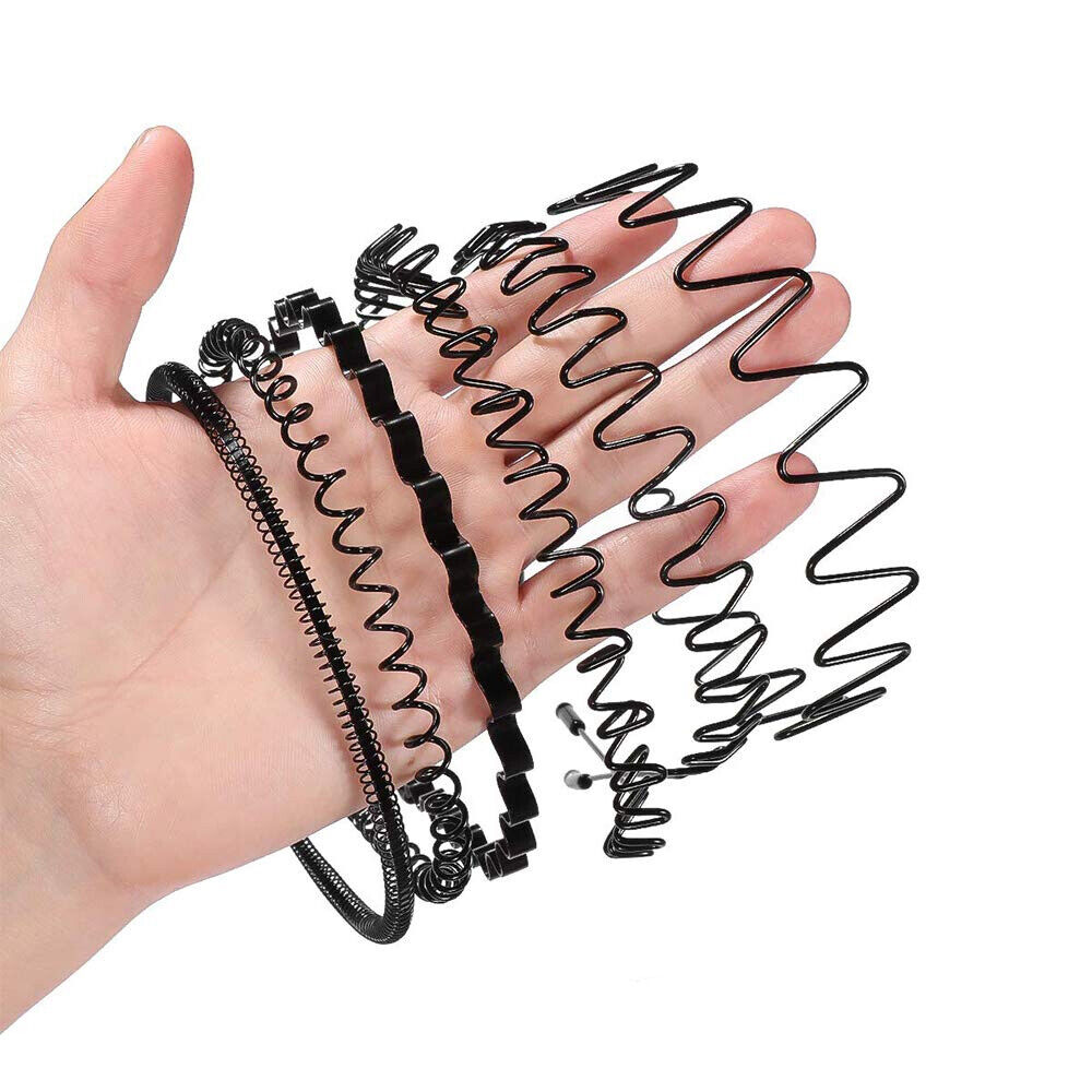 Metal Hair Headbands Wavy Style (6 Pack) | Inspire Uplift
