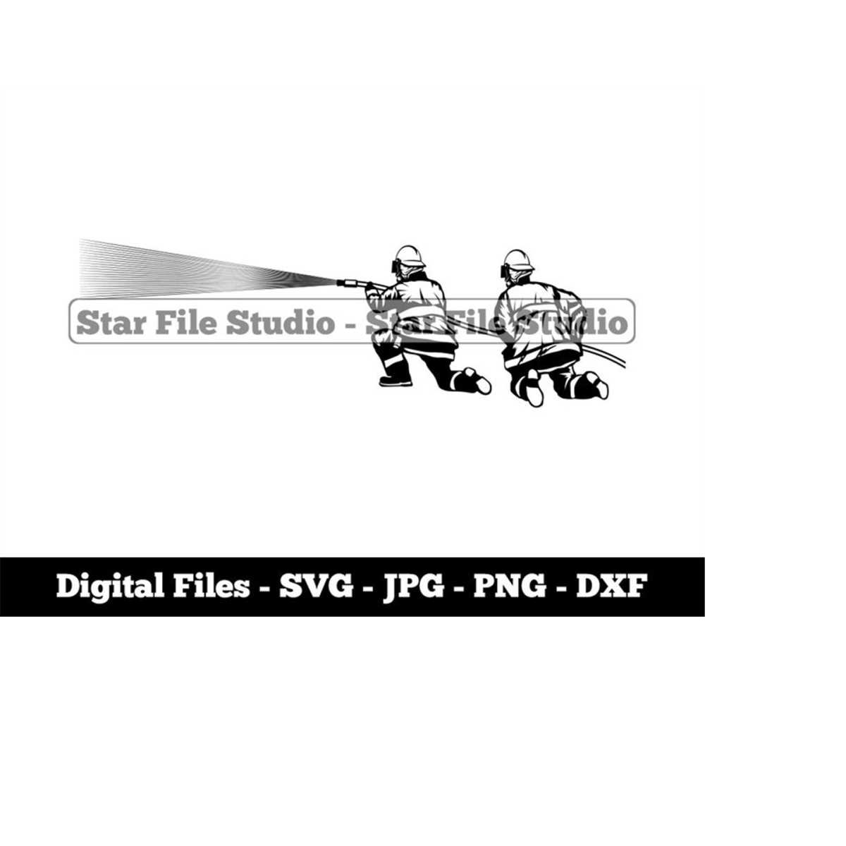 Firefighters 2 Svg, Firefighter Svg, Fireman Svg, Firefighte - Inspire ...