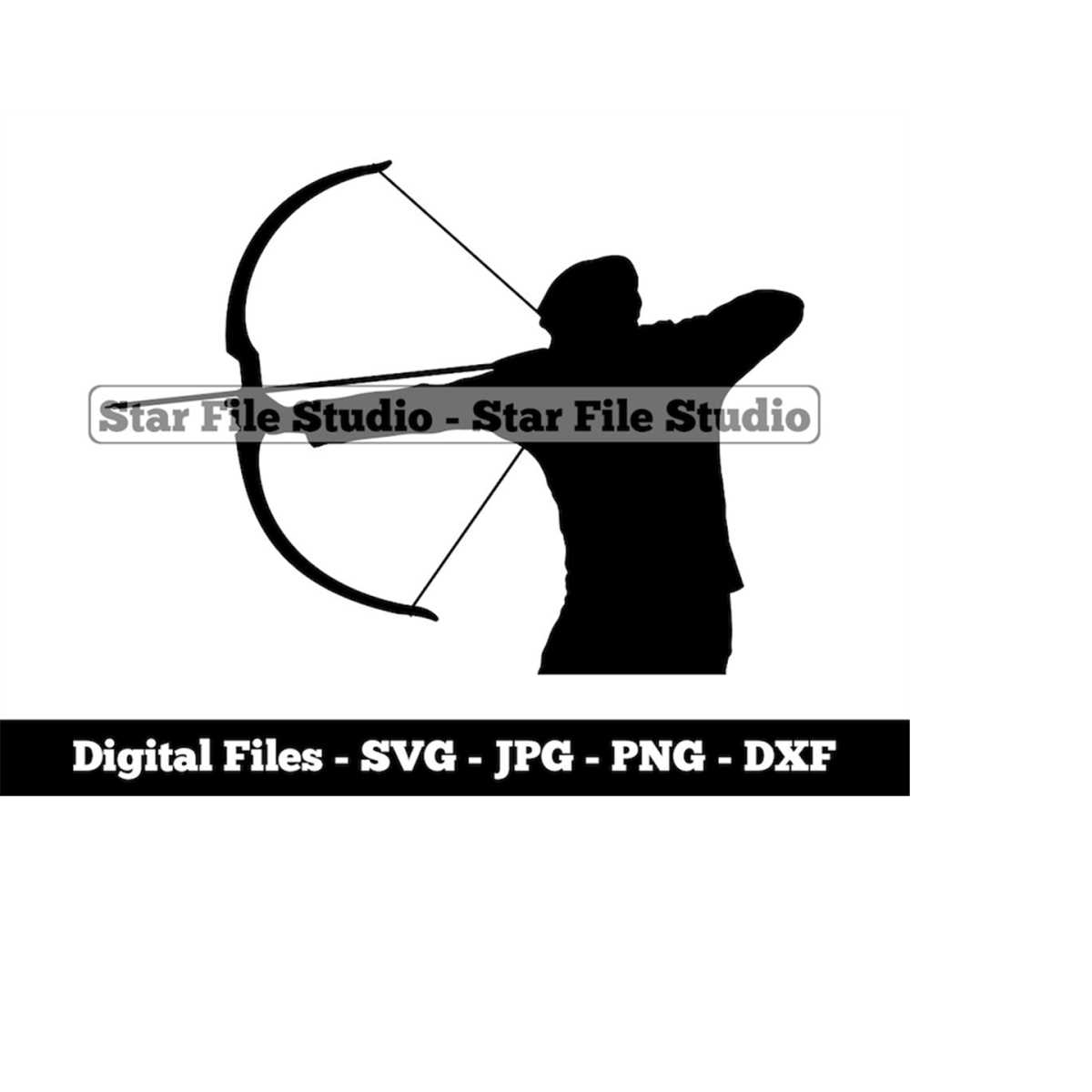 Archer Silhouette 2 Svg, Archer Svg, Archery Svg, Bow and Ar - Inspire ...