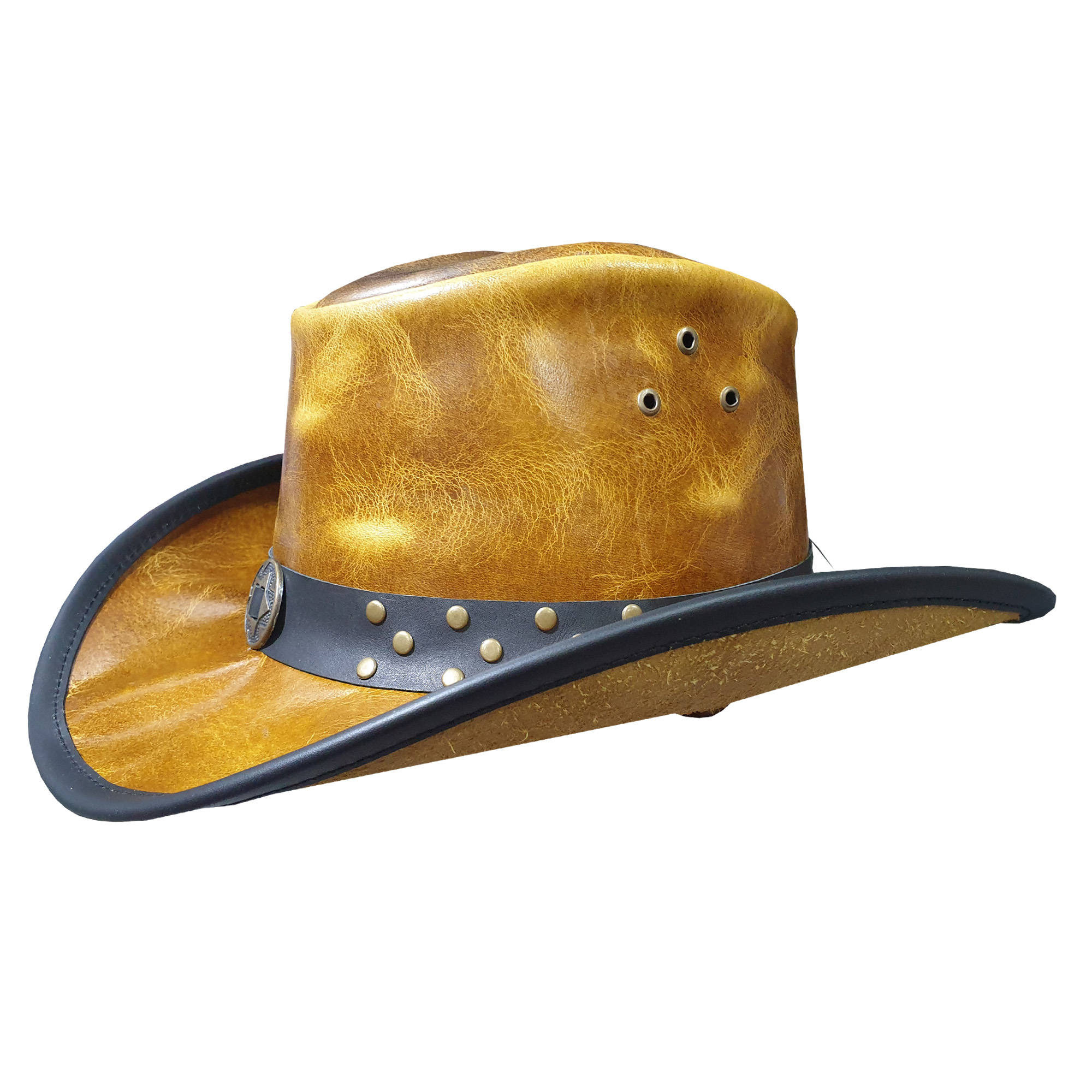 Western Australian Cowboy Outback Leather Hat | Inspire Uplift