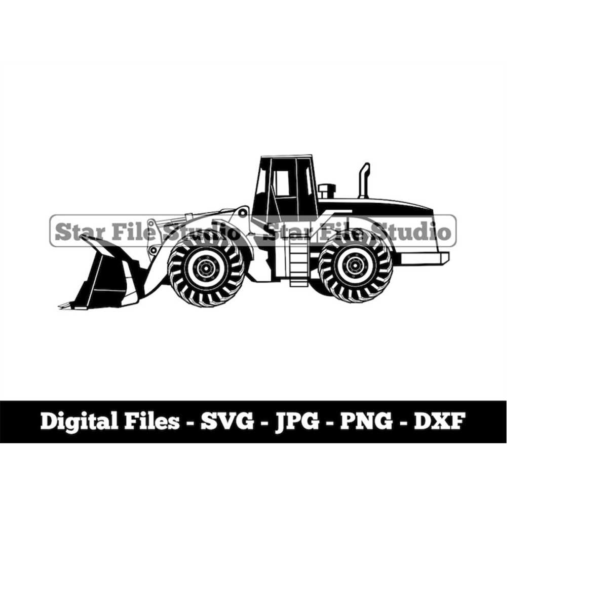 Bulldozer 8 Svg, Bulldozer Svg, Dozer Svg, Heavy Equipment S - Inspire ...