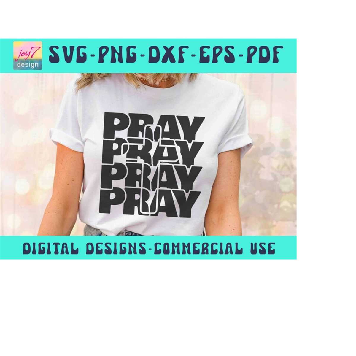 Pray SVG PNG, Religious Svg, Christian Svg, Cross Svg, Scrip | Inspire ...