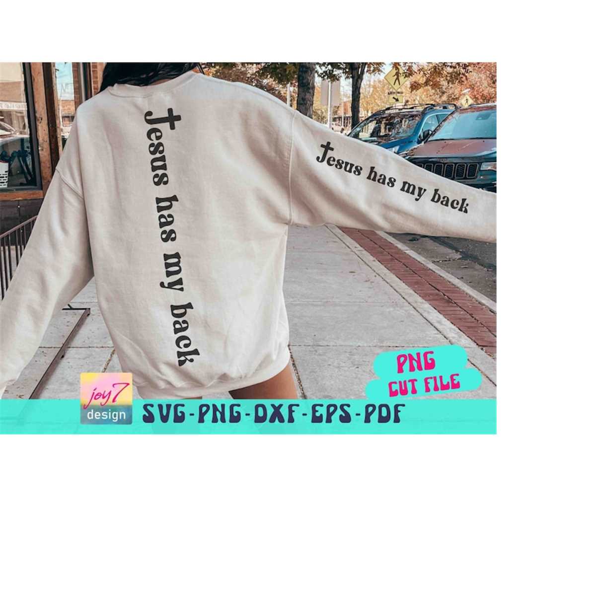 Jesus Has My Back SVG PNG Jesus Cross Svg, Jesus Svg Png, Ch | Inspire ...