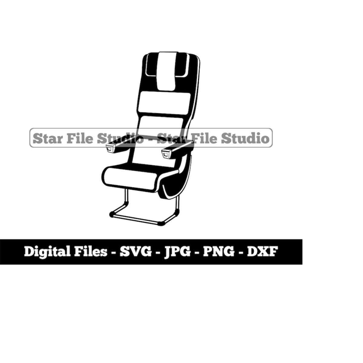 Airplane Seat Svg, Airplane Seats Png, Flying Svg, Travel Sv - Inspire ...