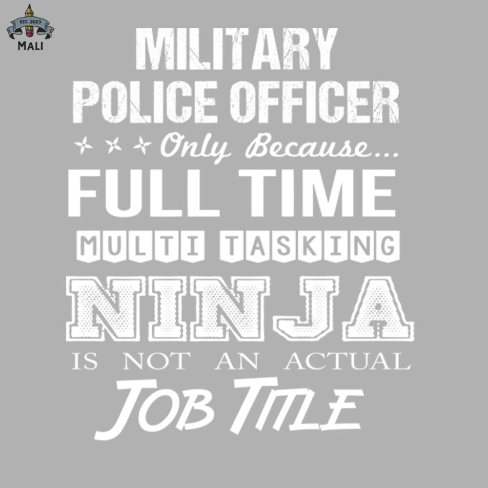 Military Police Officer | Inspire Uplift