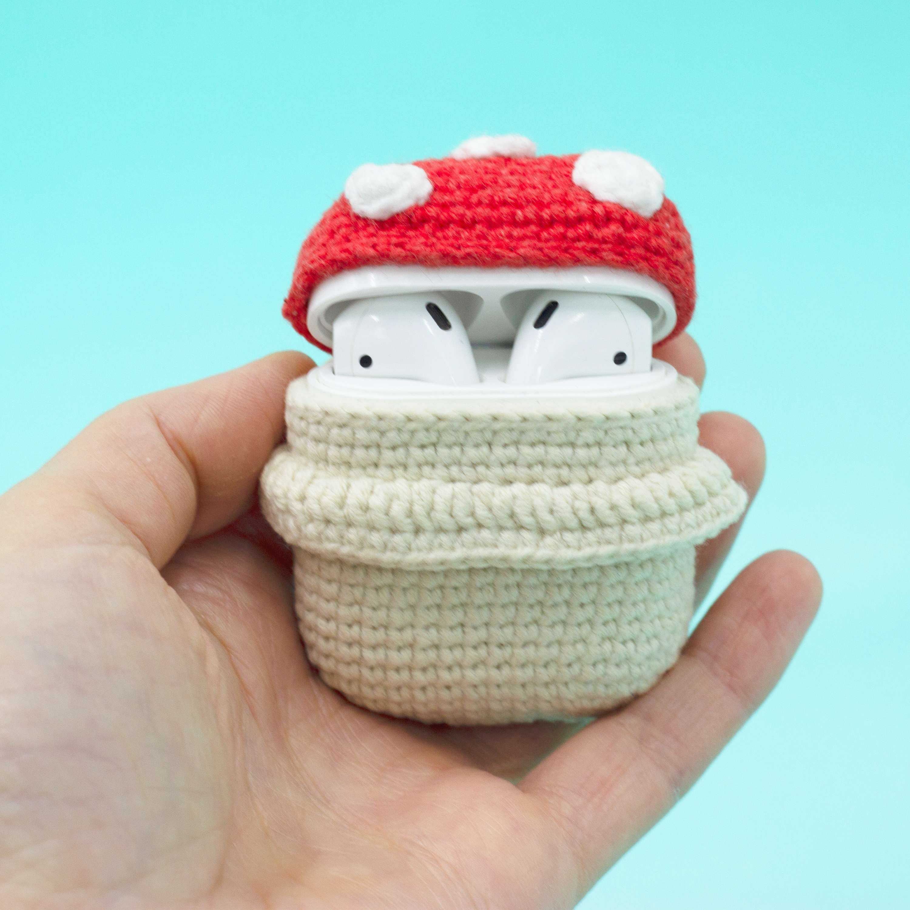 Mushroom headphone case, soft headphone case, mushroom holde | Inspire ...
