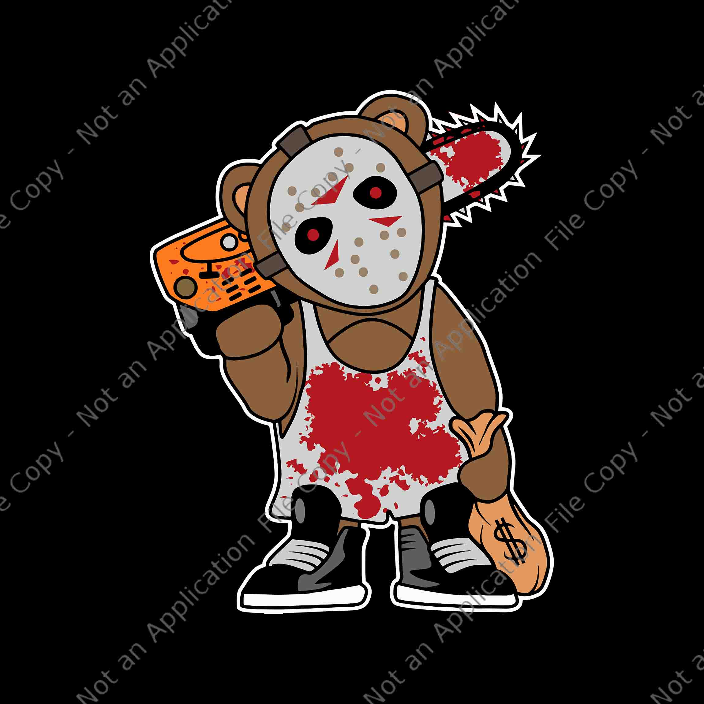 Horror Movie Monster Lazy Halloween Svg, Funny Scary Hallowe | Inspire ...