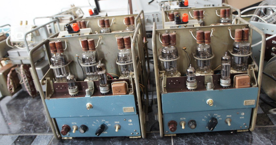 the pair kinap lomo YO-15 (2 pcs) rare tube amplifiers ( old | Inspire ...