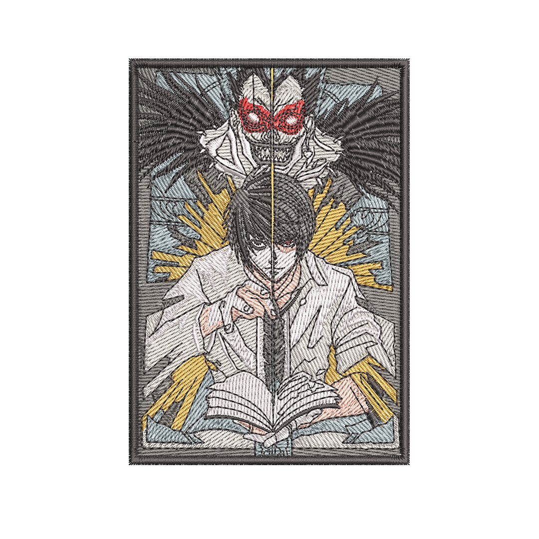 Death Note embroidery design, Death Note embroidery, embroid | Inspire ...
