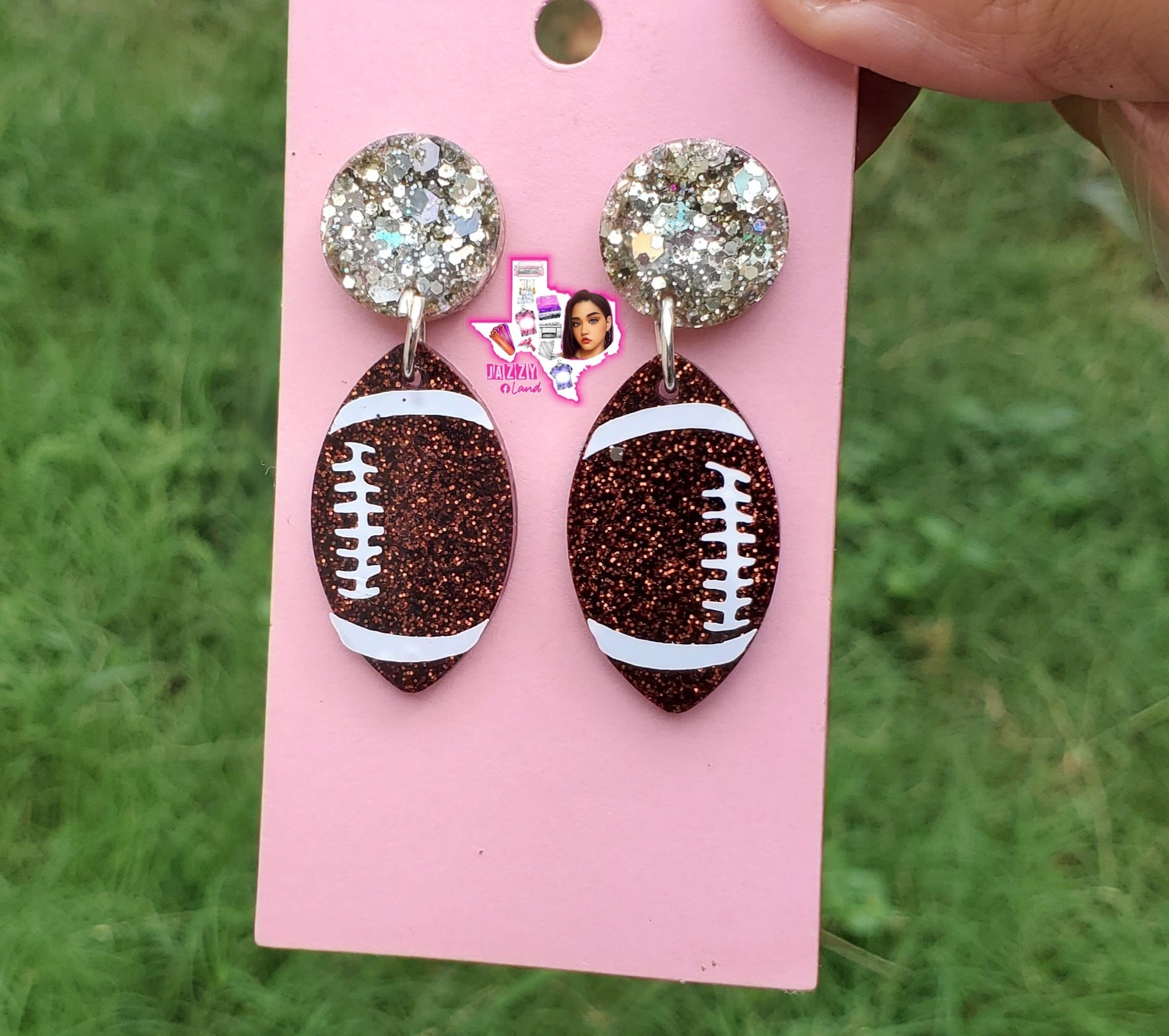 Football Earrings | Inspire Uplift
