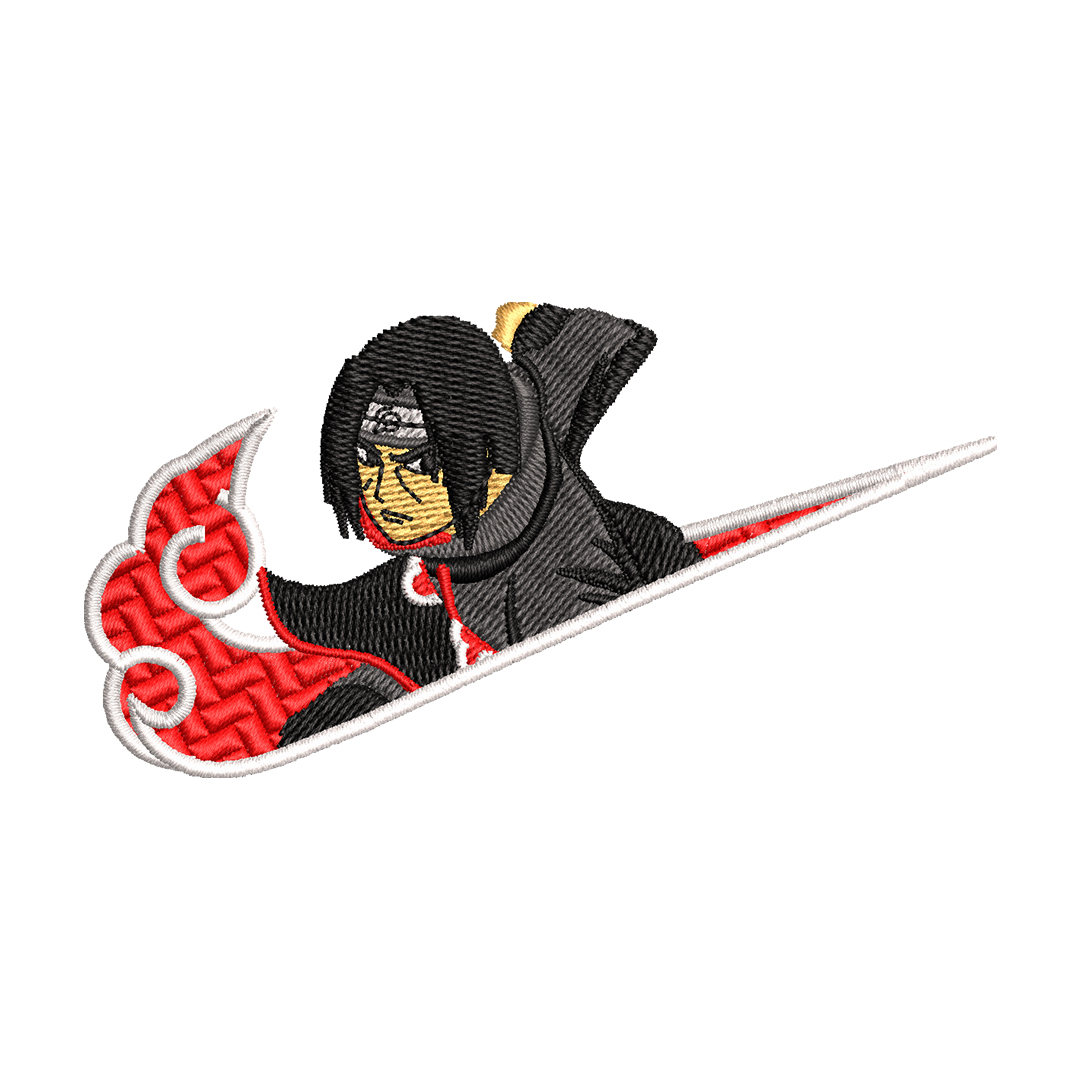 Nike Itachi embroidery design, Naruto embroidery, Nike desig - Inspire ...