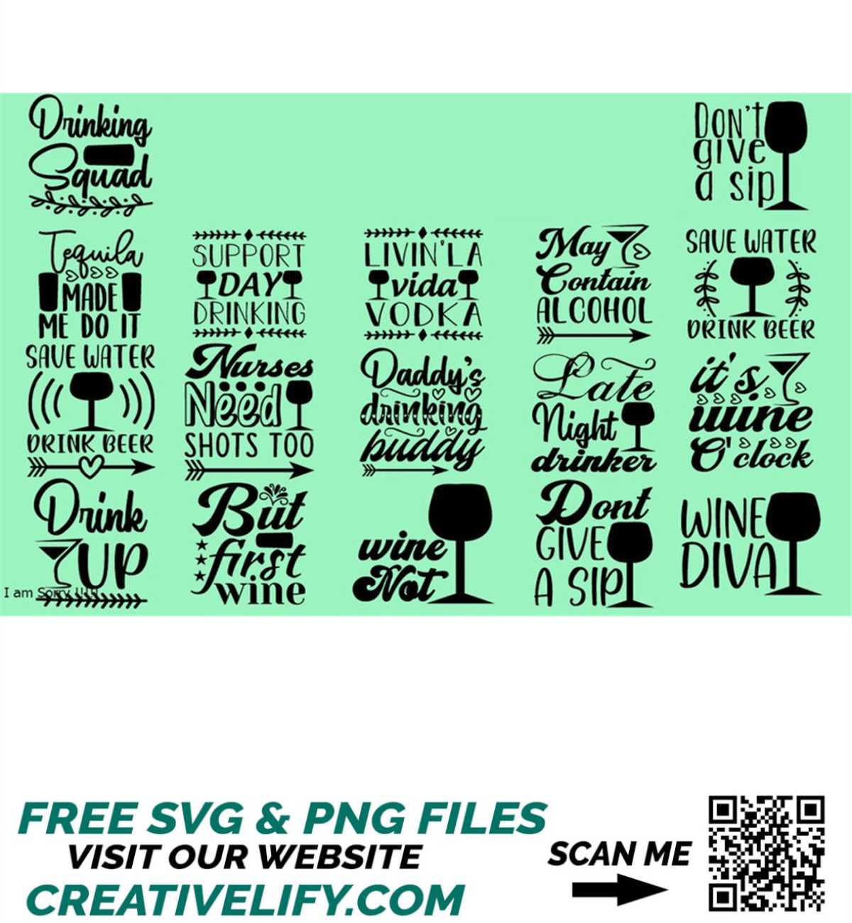 Drinking SVG Bundle,Funny Alcohol Svg, Wine Svg, Coaster Svg - Inspire ...