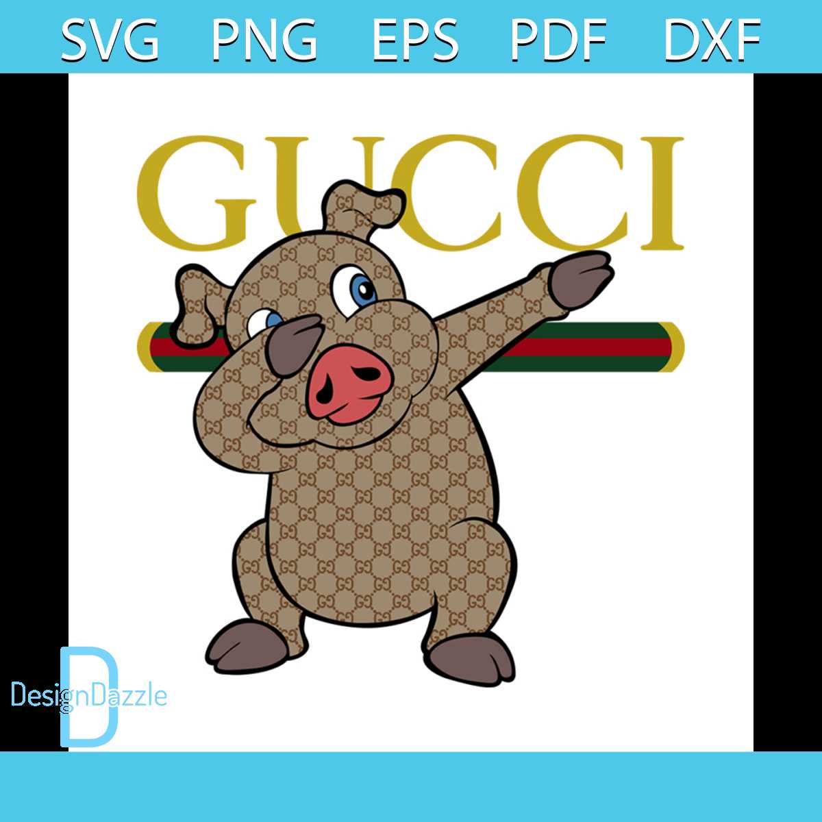 Gucci Pig Svg, Brand Svg, Gucci Svg, Pig Svg, Gucci Brand Sv - Inspire ...