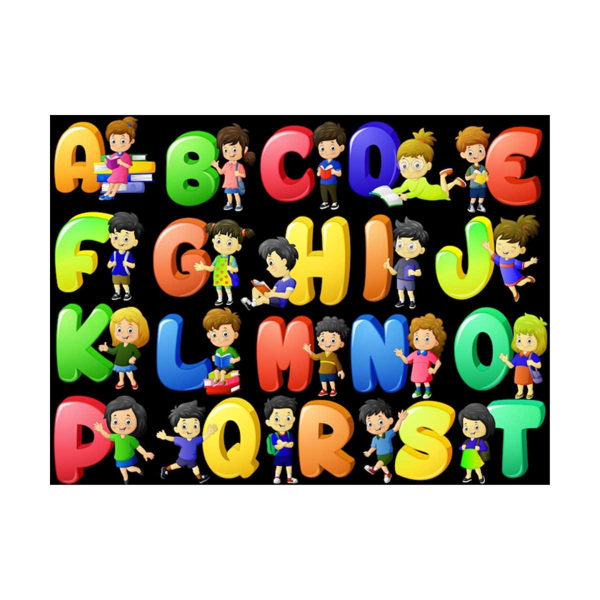 Kid alphabet letter png Digital Download | Letters Pack Digi | Inspire ...