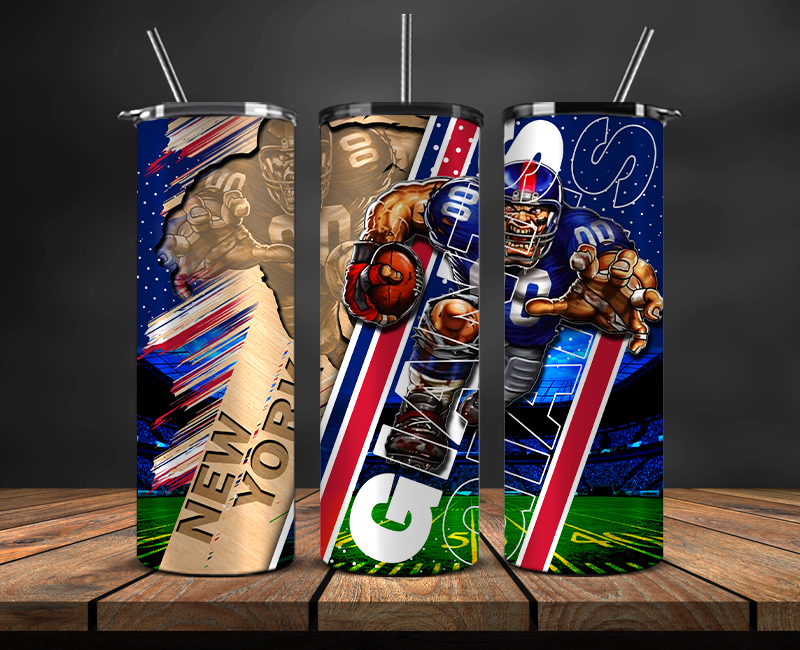 Las Vegas Tumbler Wrap , 3D Nfl Tumbler Wrap, Nfl Mascot Tum - Inspire ...