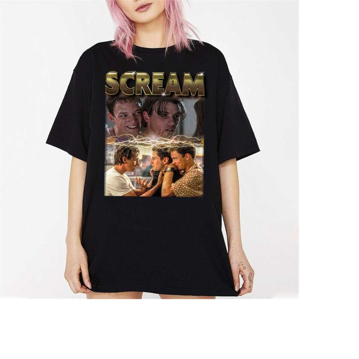 SCREAM Stu Macher Billy Loomis Shirt, Let's Watch Scary Movi | Inspire ...