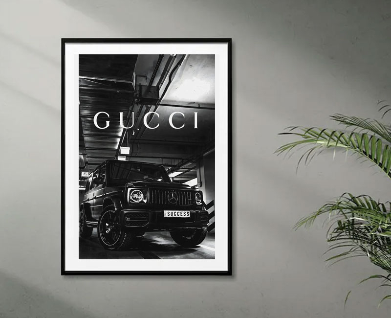 Luxury Brands Digital Poster, Trendy Printable With Logo, Fa - Inspire ...