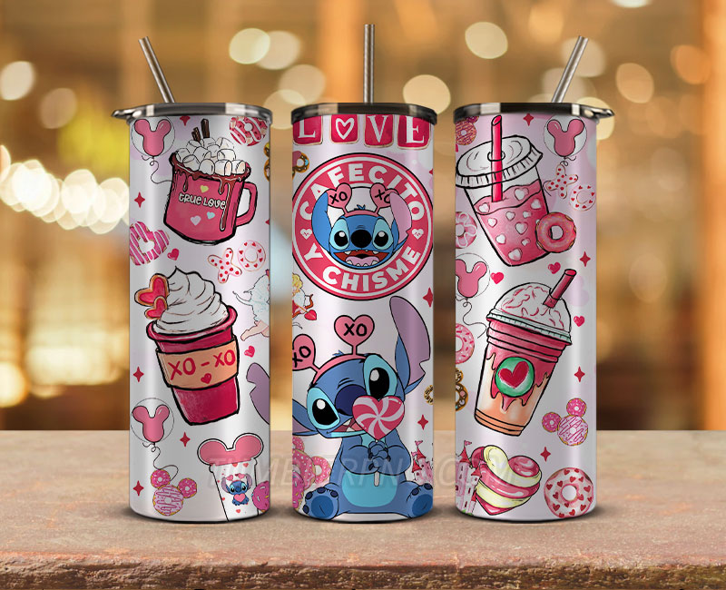 Valentine Tumbler PNG, Valentines Tumbler Wrap, Valentine Gi | Inspire ...