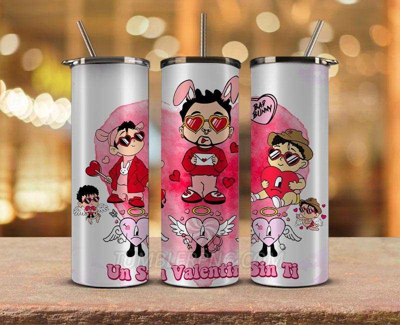 Valentine Tumbler PNG, Valentines Tumbler Wrap, Valentine Gi - Inspire ...