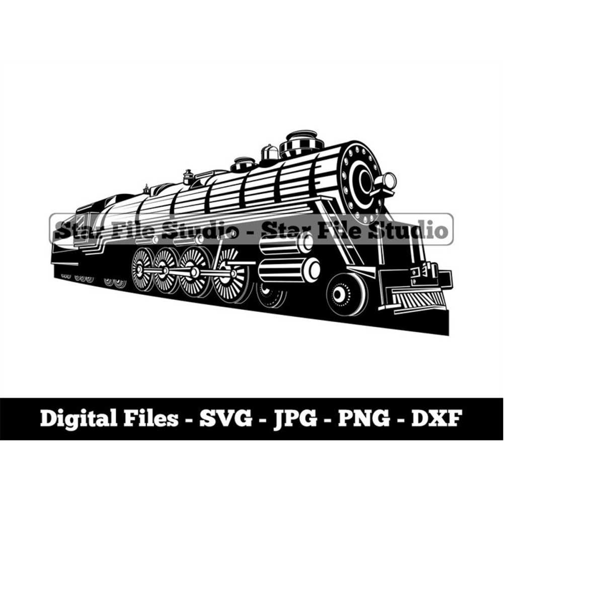 Train 4 Svg, Steam Engine Svg, Locomotive Svg, Train Png, Tr | Inspire ...