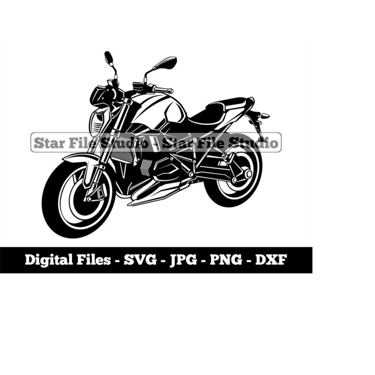 Motorcycle 3 Svg, Motorcycle Svg, Motorbike Svg, Motorcycle - Inspire ...