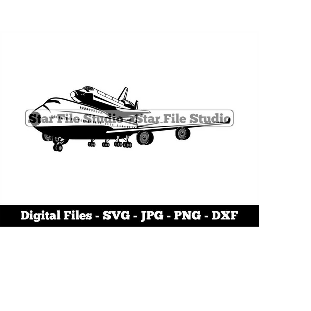 Space Shuttle 4 Svg, Space Exploration Svg, Spacecraft Svg, - Inspire ...