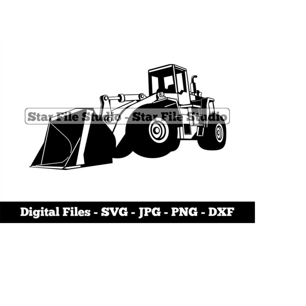 Bulldozer 4 Svg, Bulldozer Svg, Dozer Svg, Heavy Equipment S | Inspire ...