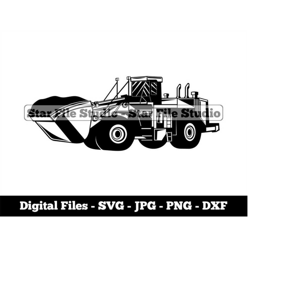 Bulldozer Svg, Dozer Svg, Heavy Equipment Svg, Bulldozer Png - Inspire ...