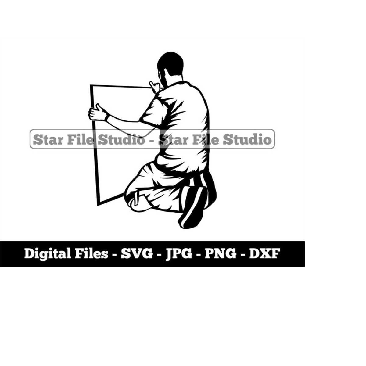 Tile Setter 3 Svg, Construction Svg, Contactor Svg, Tile Set - Inspire ...