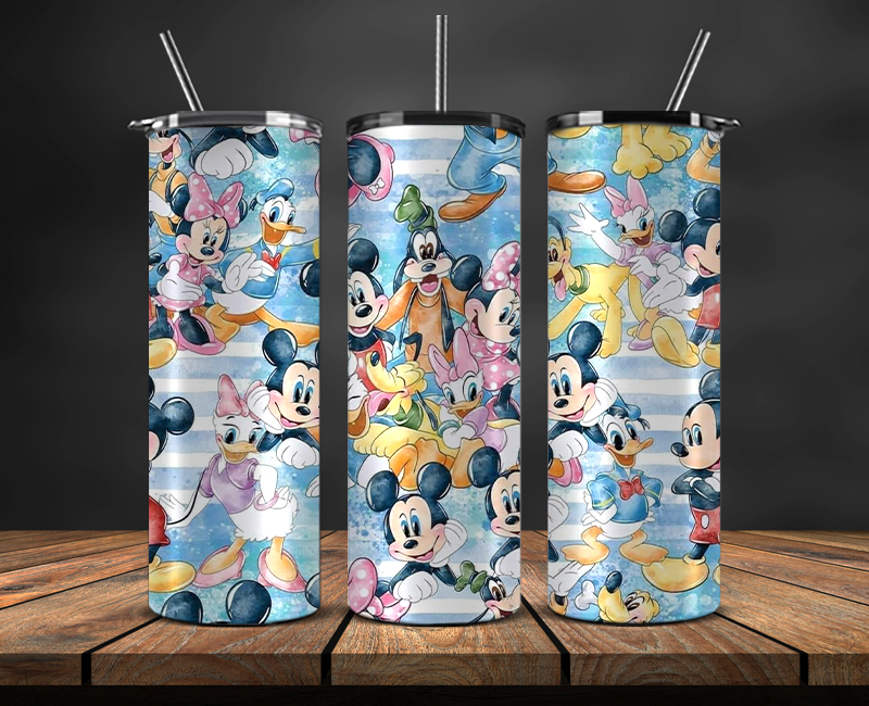 Princess Disney Tumbler Wrap, 3D Cartoon Tumbler Wrap, 20oz - Inspire ...