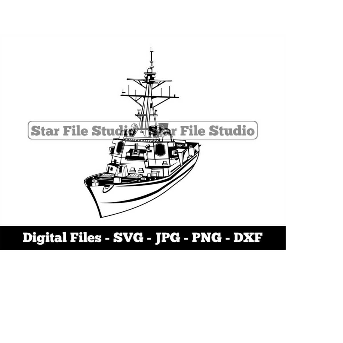 Destroyer Ship Svg, Battleship Svg, Navy Svg, Destroyer Png, - Inspire ...