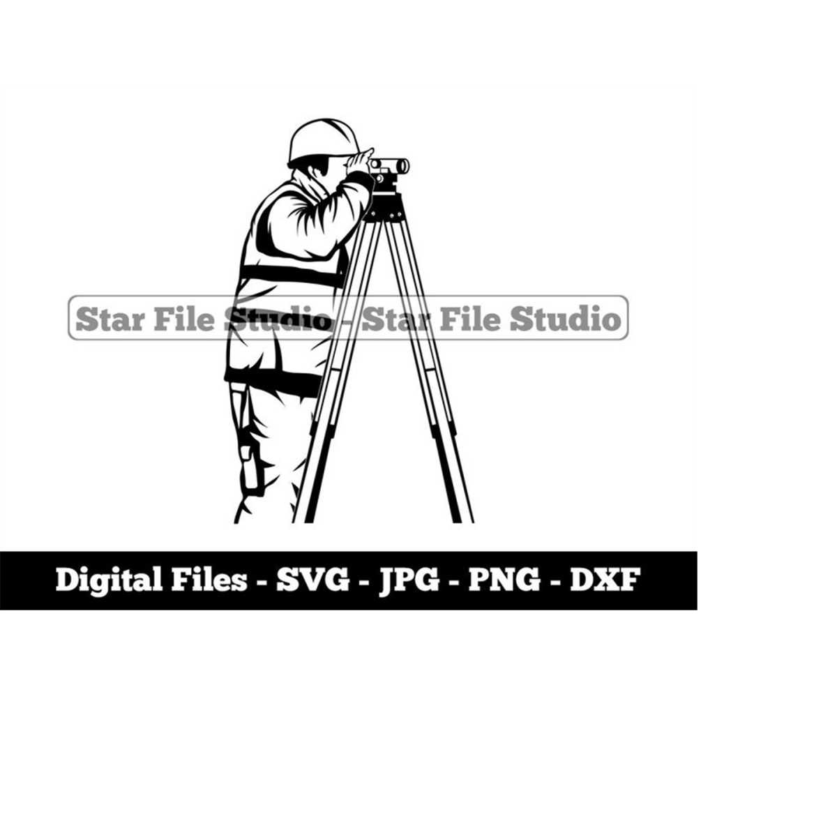 Surveyor 4 Svg, Construction Svg, Contactor Svg, Surveyor Pn - Inspire ...