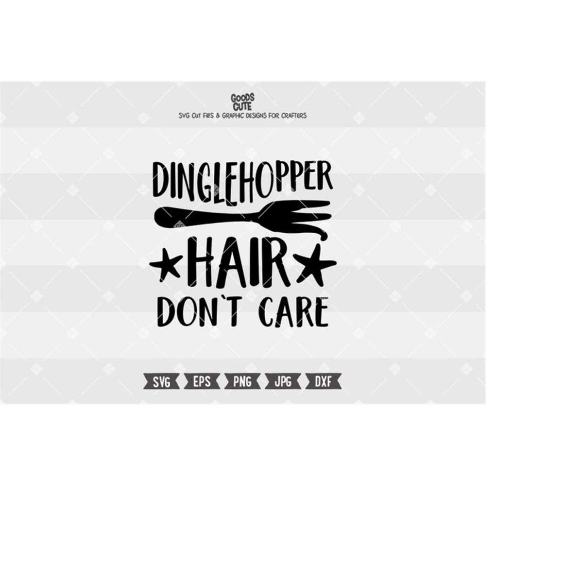 Quote SVG, Princess SVG, Dinglehopper Hair Don't Care SVG, M | Inspire ...