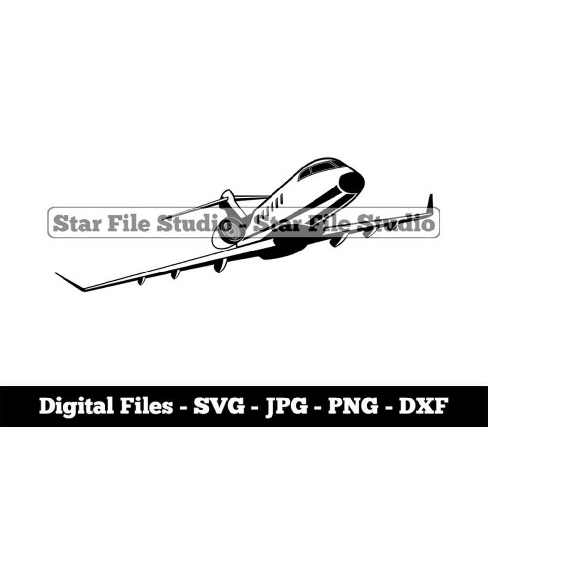 Private Jet Svg, Business Jet Svg, Aircraft Svg, Private Jet - Inspire ...