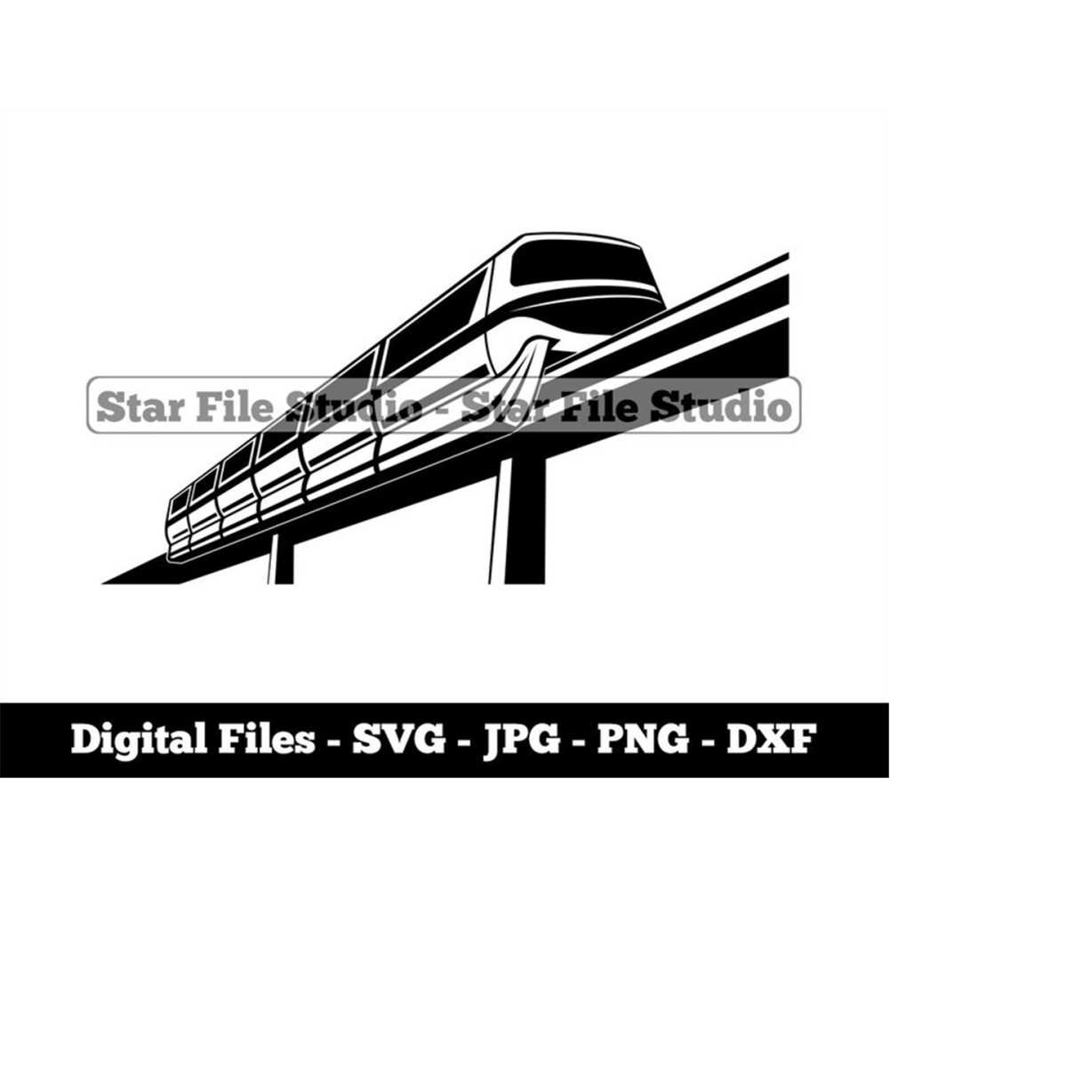 Monorail Svg, Train Svg, Transportation Svg, Monorail Png, M - Inspire ...